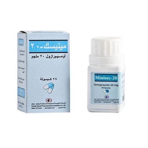 Order Experience Relief With Minisec 20mg Capsules Effective Acid Control In A 28 Cap Pack