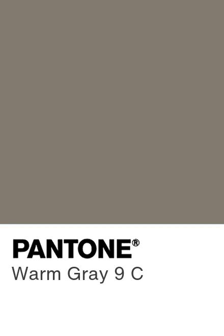 Pantone Warm Gray 9 C Pantone色号库 Pantone潘通中国官网