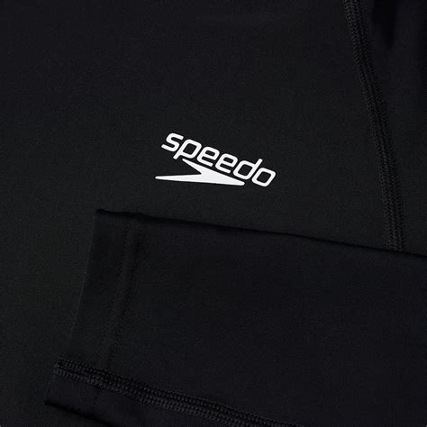Speedo Rashguard De Manga Larga Eco Endurabrite 8 132093503 Negro Swiminn
