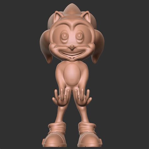 Stl File Sonic The Hedgehog Controller Stand・3d Printable Model To
