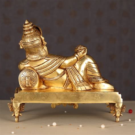 Buy This Brass Kuber Statue Height 9 Inch Devsabha