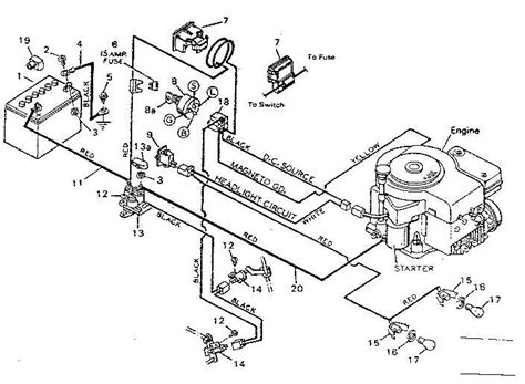 A Detailed Wiring Diagram for the Craftsman pyt 9000 Lawn Tractor