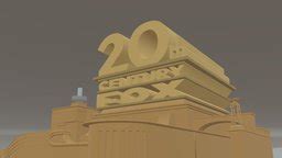 20th Century Fox Becomes Lef Logo Remake Download Free 3d Model By
