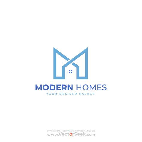 Modern Homes Template Logo Png Svg Ai Vector Free Download