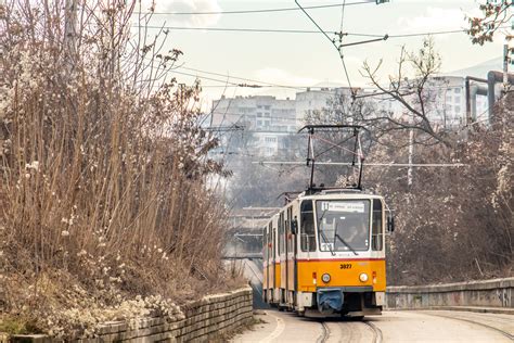 София, Tatra T6A2B № 3027 — Фото — Городской электротранспорт