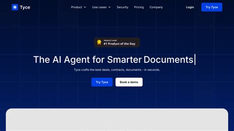 Tyce The Ai Agent Transforming Document Management And Deal Making