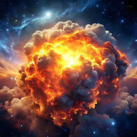 Dynamic Explosion Red And Black Background With Blast Text Premium Ai Generated Image