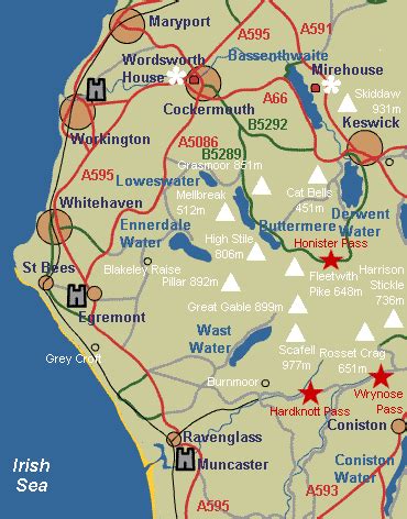 Cockermouth Maps Of Cumbria And The Lake District The Essential