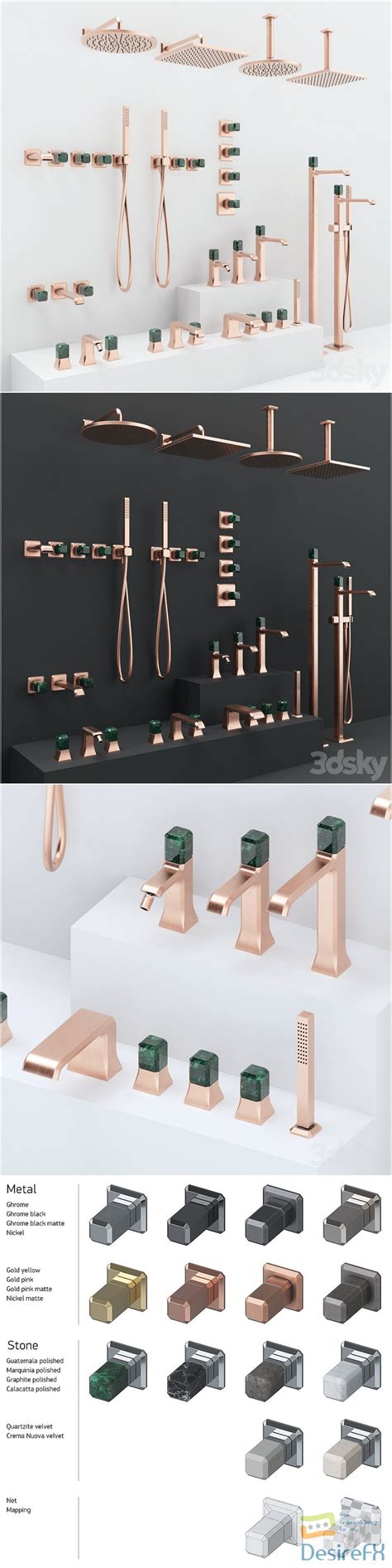 Download A Set Of Faucets From The Lorena Collection By Cristina
