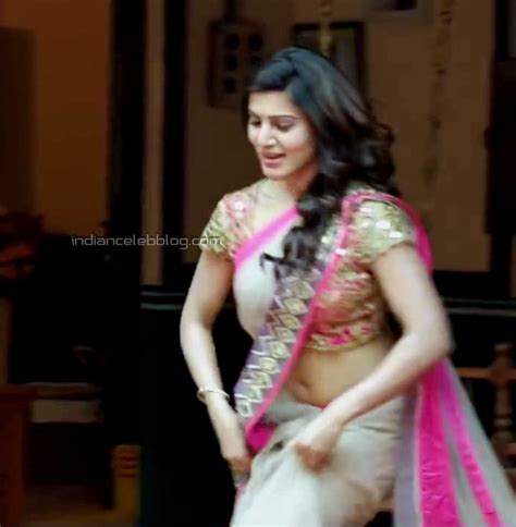 Telugu Samantha Hot Navel In Saree Tollywood Actress Samantha Latest