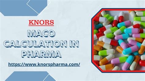 Maco Calculation In Pharma Industry Pdf