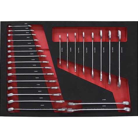 Tool Shadow Boards Box Ring Spanner Set For Wxd 570 X 410 Mm Kaiserkraft Ie