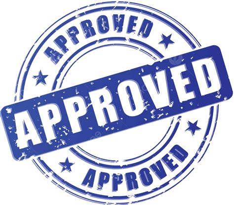 Approved Stamp Png