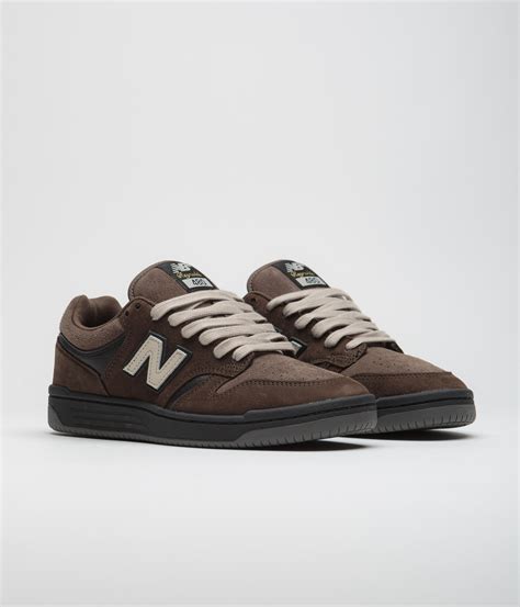 New Balance Numeric 480 Andrew Reynolds Shoes Chocolate Flatspot