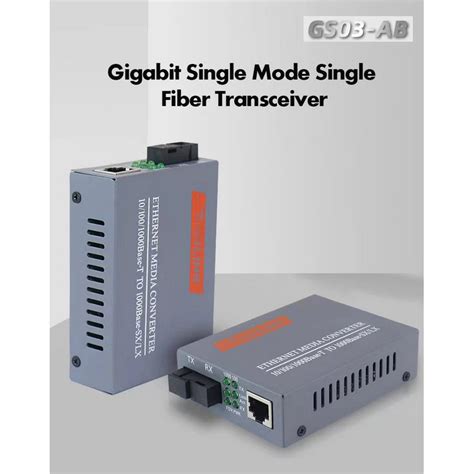Jual Netlink Gigabit Fiber Optical Ethernet Media Converter 1000mbps