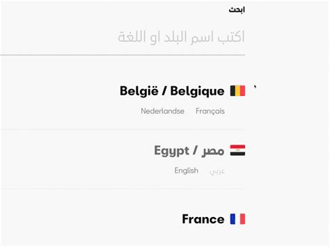 Languages Switcher Ui By Sherif On Dribbble