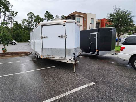 Custom All Aluminum Polaris Racing Team Featherlight Trailer 8x20 Trailers Lambertville