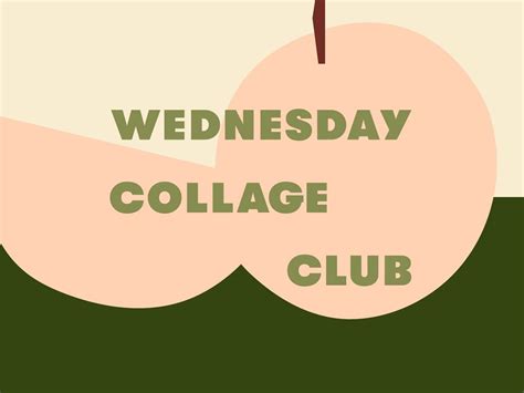 Wednesday Collage Club May Workshop At South Block Glasgow City