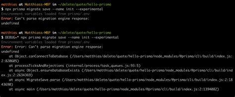 Invalid Connection String Not Handled Gracefully · Issue 528 · Prismamigrate · Github