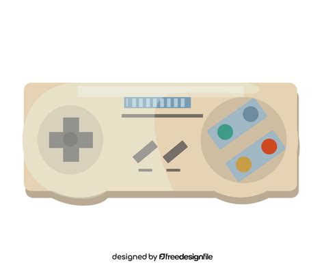 Retro Video Game Controller Clipart Free Download