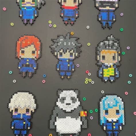 Jujutsu Kaisen Perler Beads Etsy