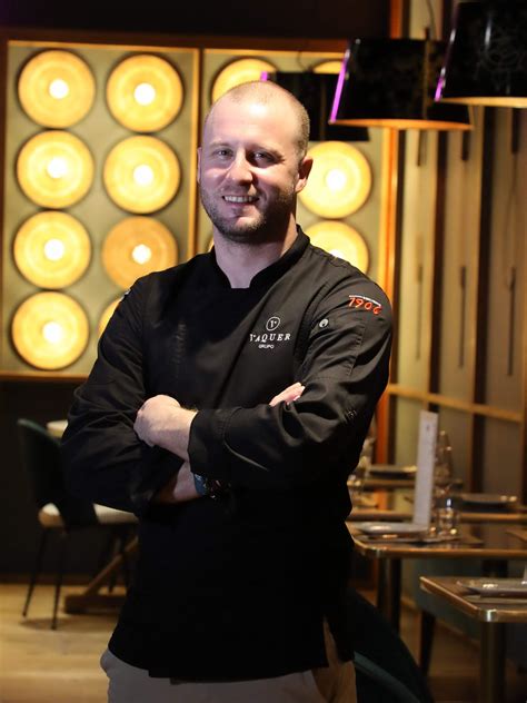 Rubén Martín Chef Ejecutivo Del Grupo Vaquer Con Mi Cocina Trato De