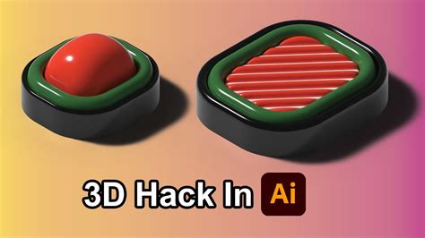 Easy 2d To 3d Illustration Hack For Beginners Adobe Illustrator
