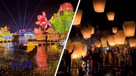 Attending The Taiwan Lantern Festival Vs Pingxi Sky Lantern Festival Dan Flying Solo