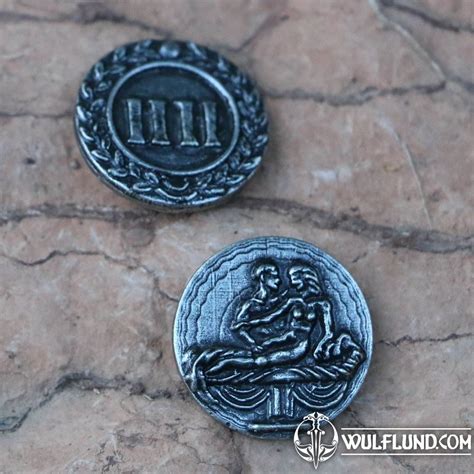 Rome Erotic Token Spintria Iiii 1st Century Tin Replica Erotische