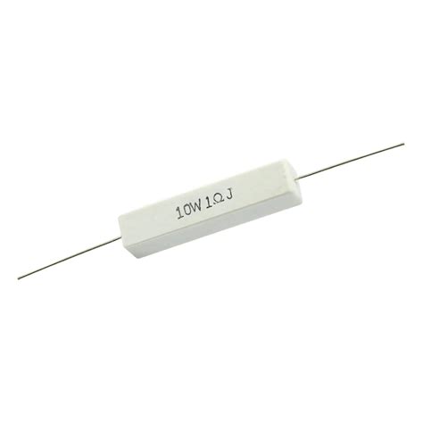 10 Watt Ceramic Cement Wirewound Crossover Resistor 10Ω