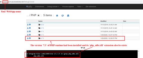 Enable Php Extension Phpodbcdll On Azure Stack Overflow