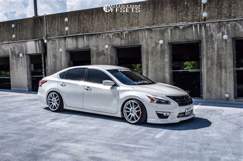 2014 Nissan Altima With 19x9 5 22 Esr Sr08 And 215 35r19 Nankang Ns 25
