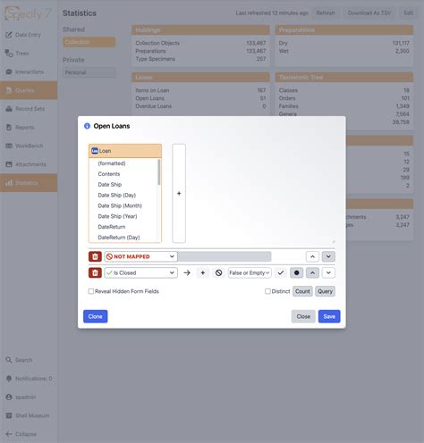 Query Builder Crashes When Querying Unmapped Field · Issue 3311