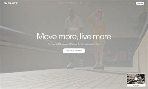Shift Robotics Css Design Awards