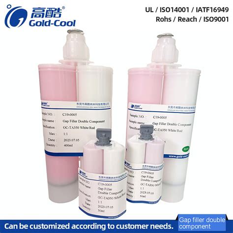 Dual Gel Silicone Thermal Conductive For Energy Storage Dual Gel