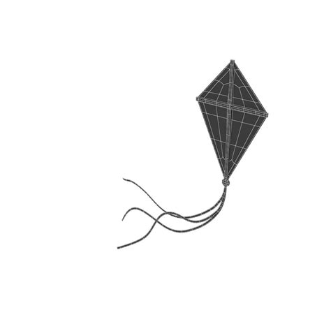 3d Kite Model Turbosquid 2192234