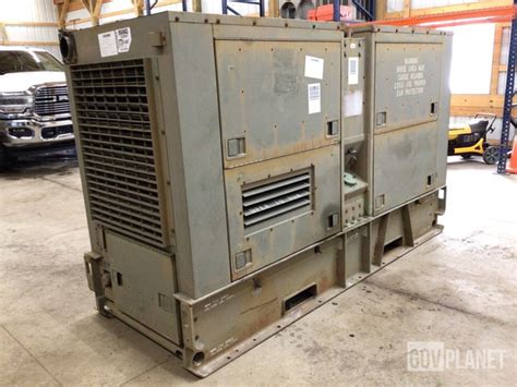 surplus libby mep 007b 100kw generator set in capac michigan united