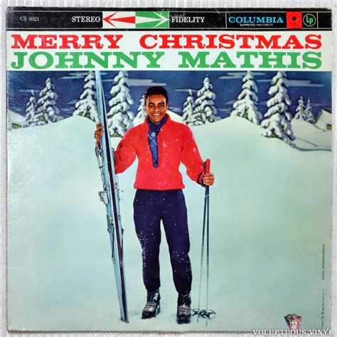 Johnny Mathis ‎ Merry Christmas 1959 Vinyl Lp Album Stereo