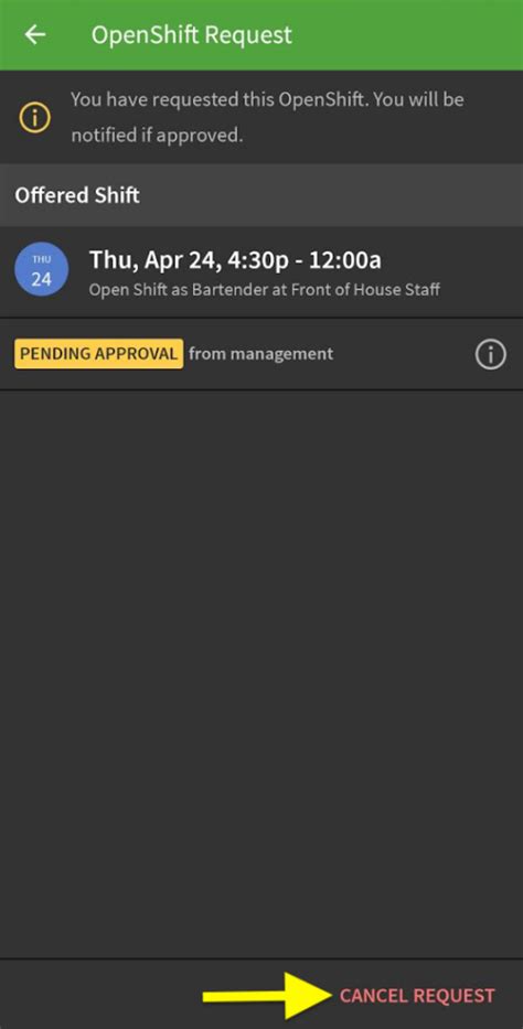 Bid On Openshifts Openshift Requests When I Work Help Center