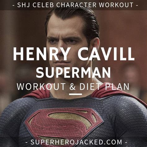 Henry Cavill Workout Routine And Diet Train Like Superman Artofit