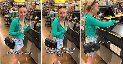 Woman Pays For Groceries At Whole Foods Using A Chip Implanted In Her