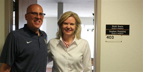Meet Your New Neighbors Faculty In Residence Dean Heidi Bostic And Dr Stephen Pluháček