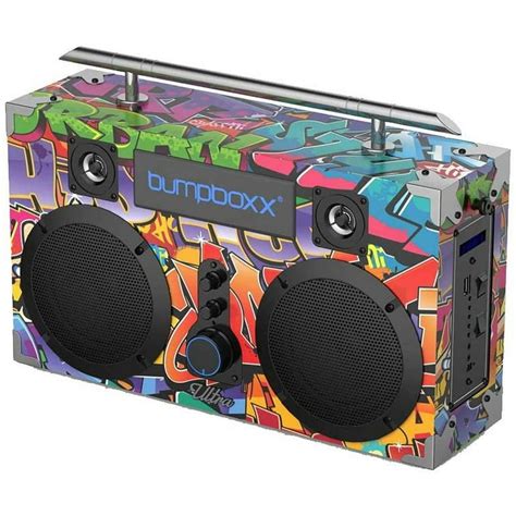 Old School Boombox Graffiti