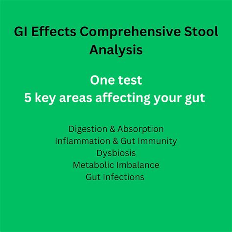 Gi Effects Comprehensive Stool Test Strip Header Layout