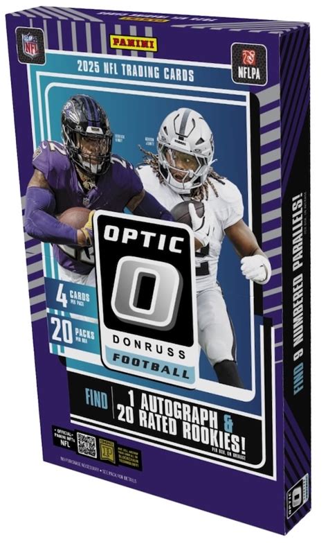 2025 Donruss Optic Football Checklist Nfl Set Info Buy Boxes