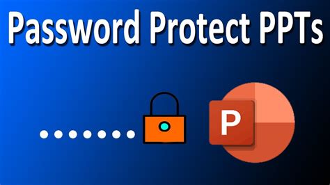How To Create Password Protected PowerPoint PPT Step By Step YouTube