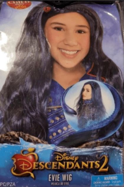 Amscan Disney Descendants 2 Evie Wig Costume Accessory