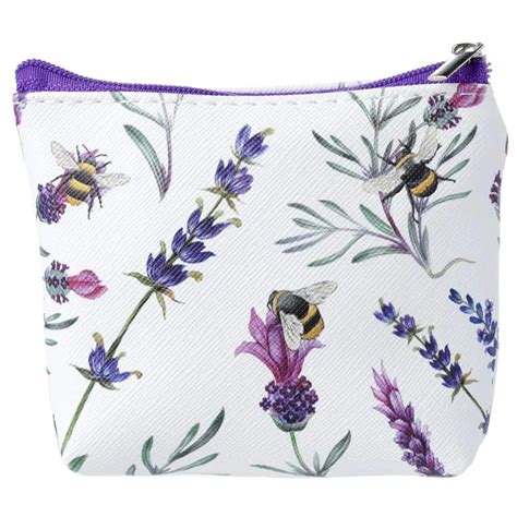 Honey Bee Coin Purse Lavender Pond Farm