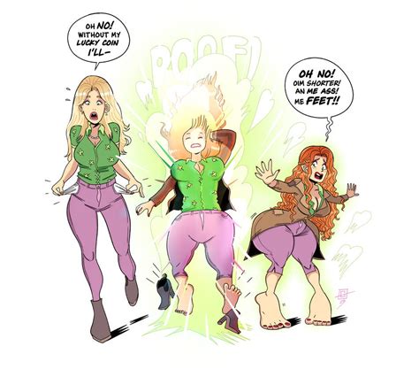 A Bit O Bad Luck Leprechaun Transformation By Grumpy Tg On Deviantart