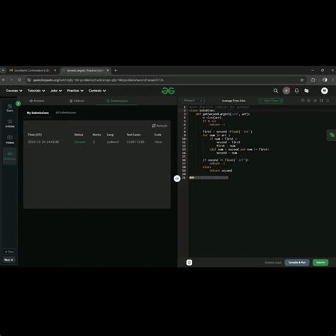 Mahvish Pathan On Linkedin Gfg160 Geekstreaks Geekstreak2024 Geeksforgeeks Codingchallenge